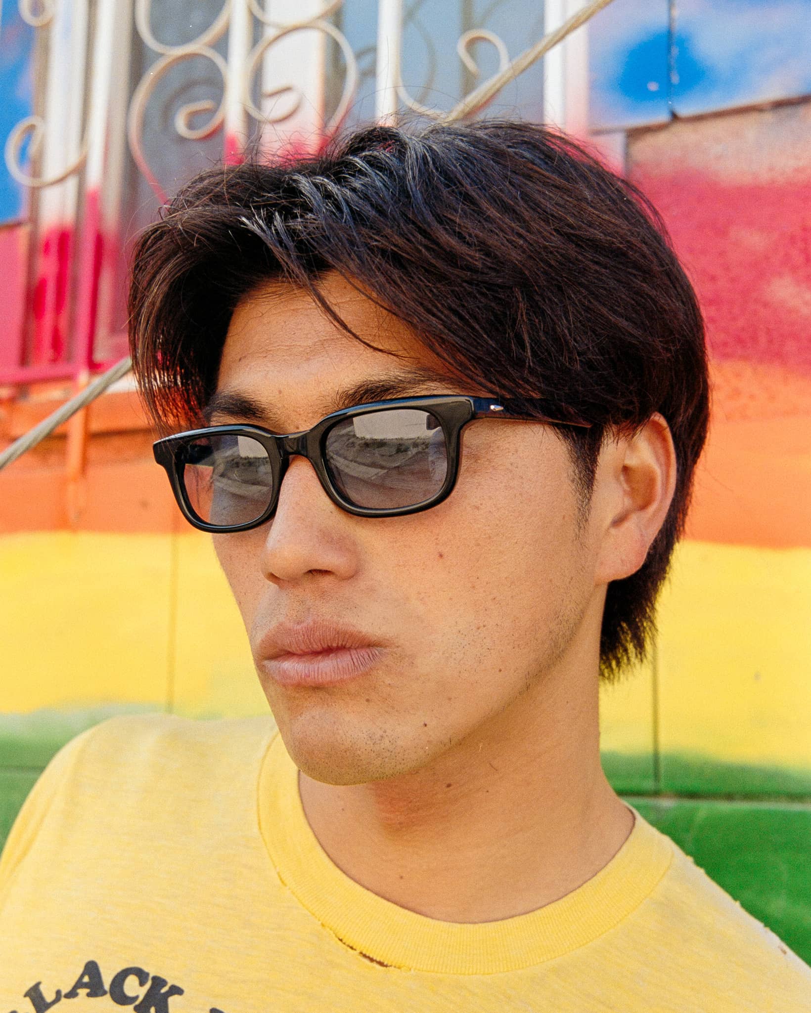 Crap® Eyewear | The Pop Control Black Bio Blue Gradient Tint Sunglasses ...