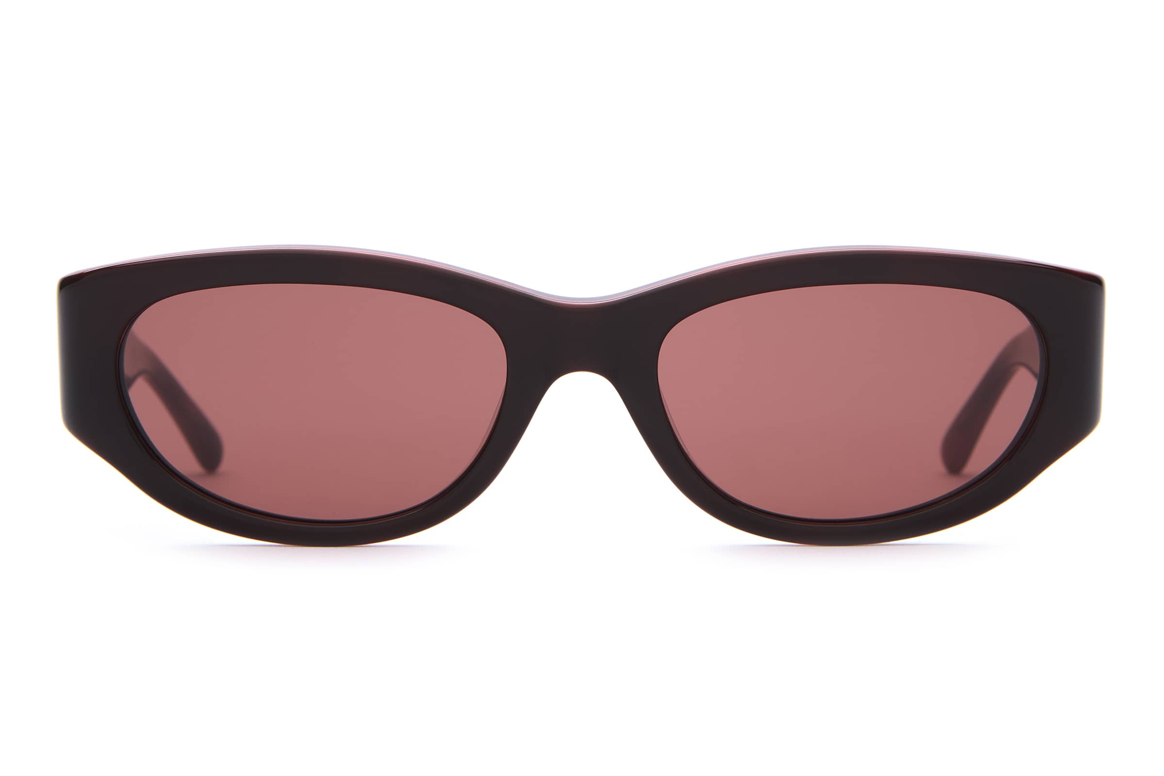 Crap® Eyewear | The Funk Punk Oxblood Red Bio Wraparound Sunglasses ...